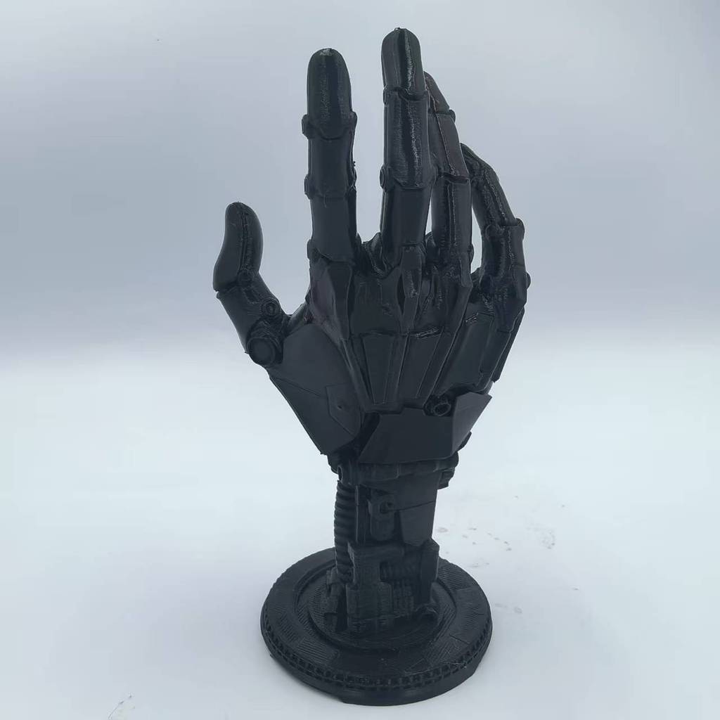 3D Printed Futuristic Mechanical Hand Controller Stand for Gaming Desk ...