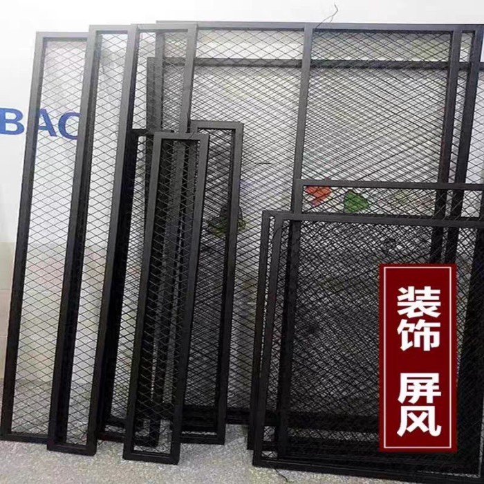 Customized Diamond Grid Mesh Iron Partition Wall Wire Ceiling ...