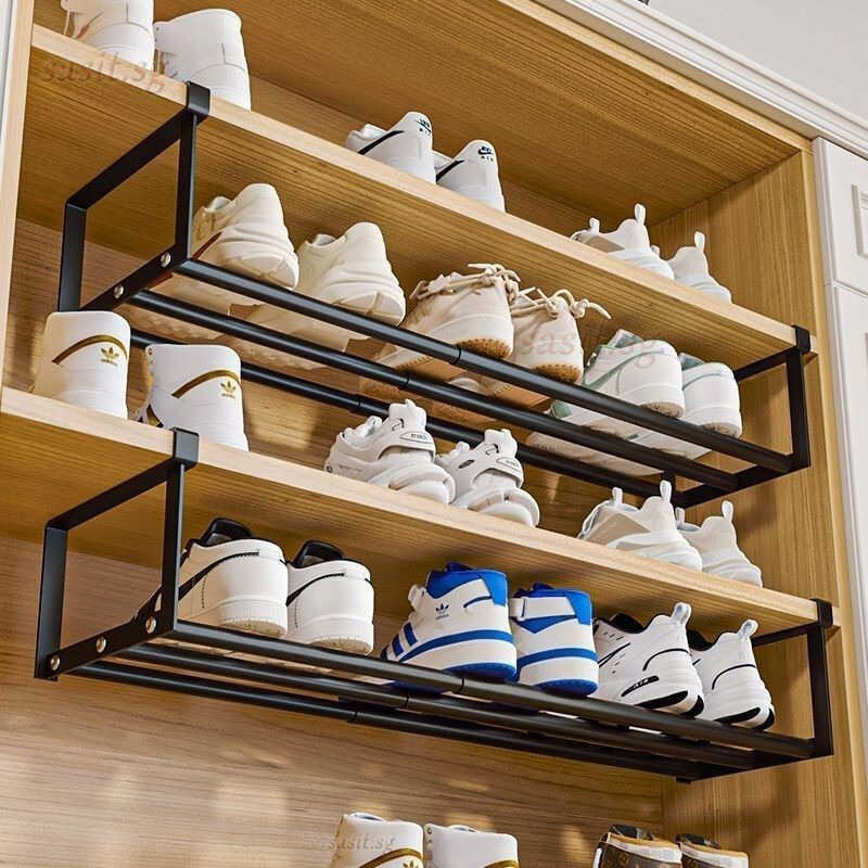 SJY Multifunctional Retractable Shoe Rack Shoe Cabinet Storage Device ...