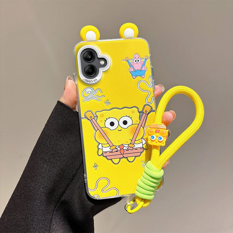 3D Ears Toy SpongeBob SquarePants Cartoon Doraemon IMD Case for Samsung ...