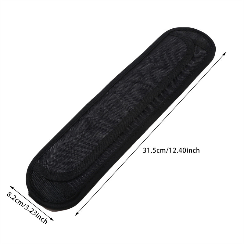 2026 Black Weight Reducing Shoulder Pad Dual Backpack Stress Reducing ...