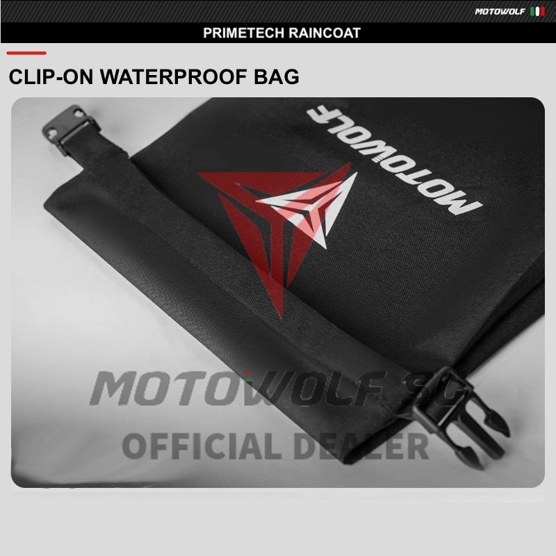 Motowolf 🇸🇬 Official Store - PrimeTech Motowolf Motorcycle Raincoat (No ...