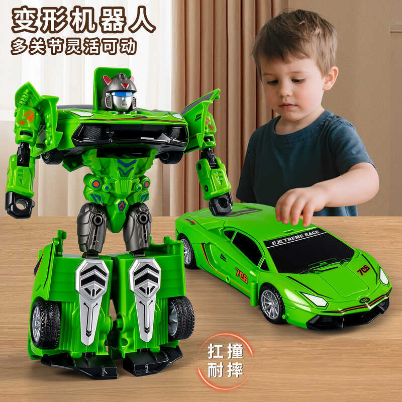 Transforming Car Robot Model Transforming Warrior Inertial Power ...