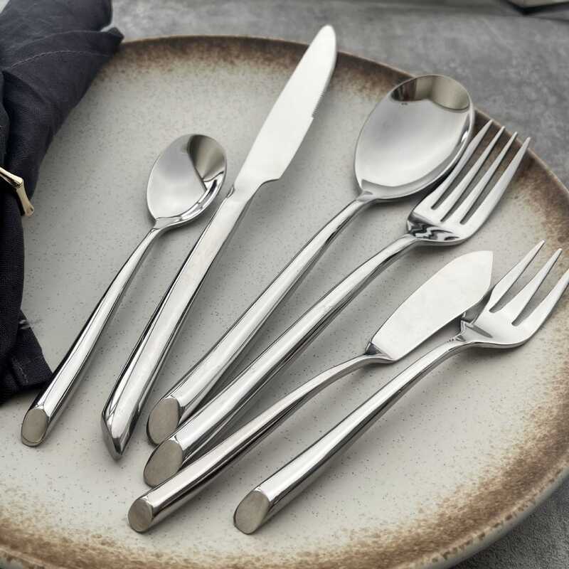 Western Cutlery German Stainless Steel Main Cutlery Table Fork Spoon ...