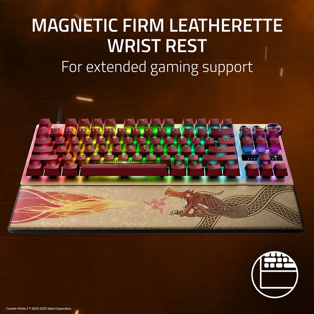Razer Huntsman V3 Pro TKL - TKL Analog Optical Esports Keyboard US ...