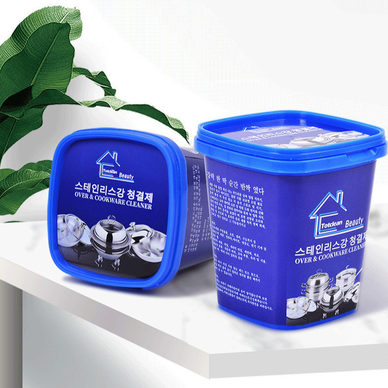 【Quick Burnt Residue Removal】Stainless Steel Cleaner/Scrub Cream ...