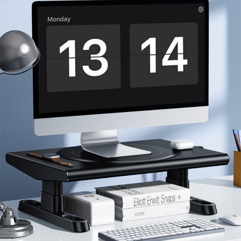 Adjustable Monitor Stand Desk PC Screen Ergonomic Holder With a ...
