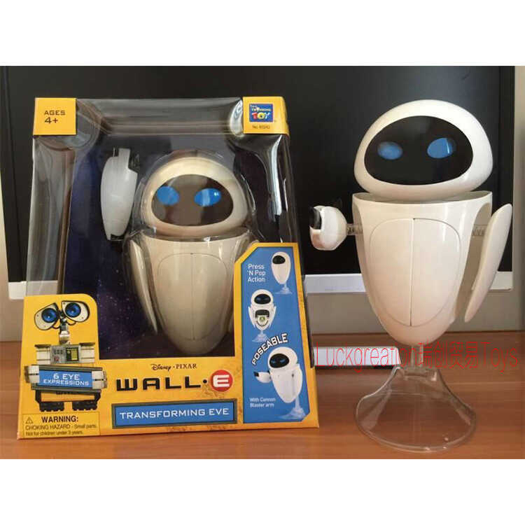 Robot Story WAL-E Wally e v a Deformed Eva Desk Car Toy Hand Puppet ...
