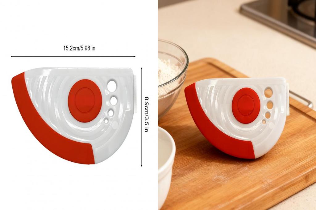 bangla| Flexible Edge Spatula Bench Scraper for Dough 5-in-1 Silicone ...