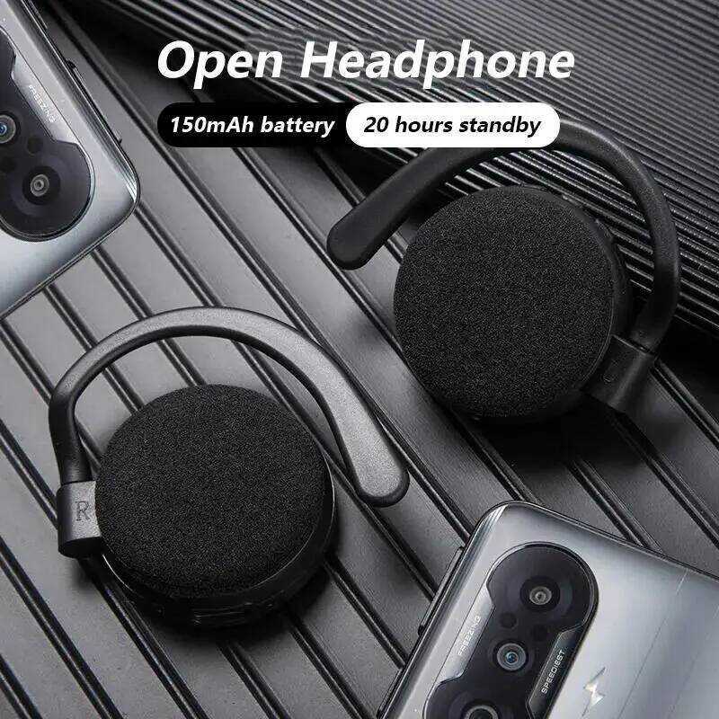 K6 TWS Over-Ear Wireless Earphone Long Battery Life Bluetooth 5.2 ...