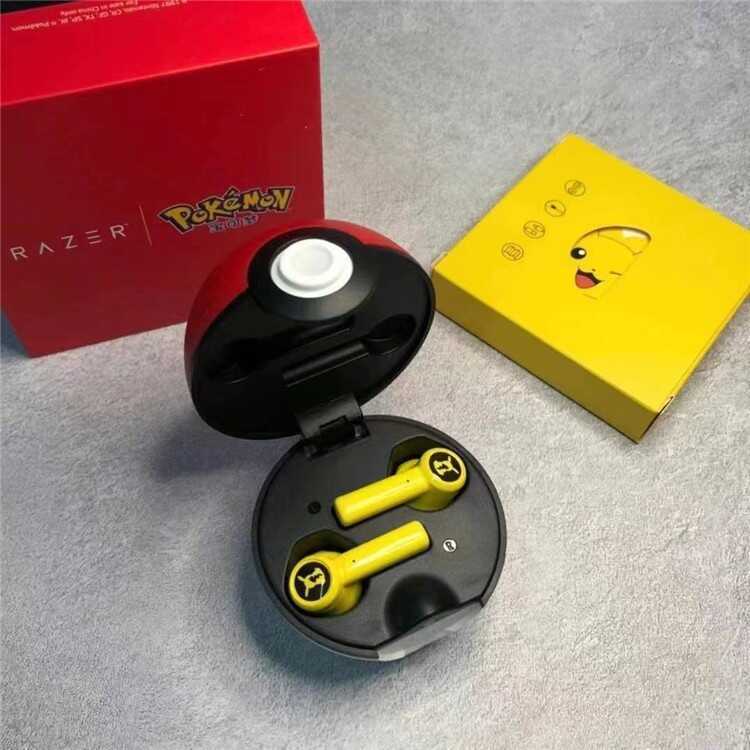 Pokémon Pokémon Pikachu True Wireless Bluetooth Headset Poké Ball Boys ...