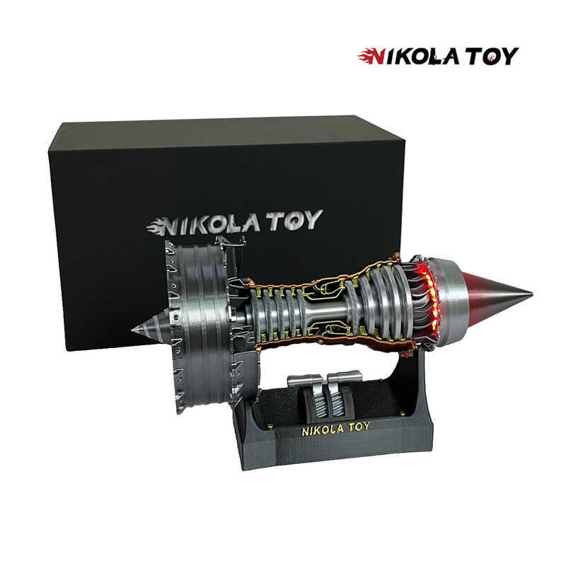 NIKOLATOY Premium 24cm Trumpet Luo Luo Vortex Fan Engine Model Aviation ...