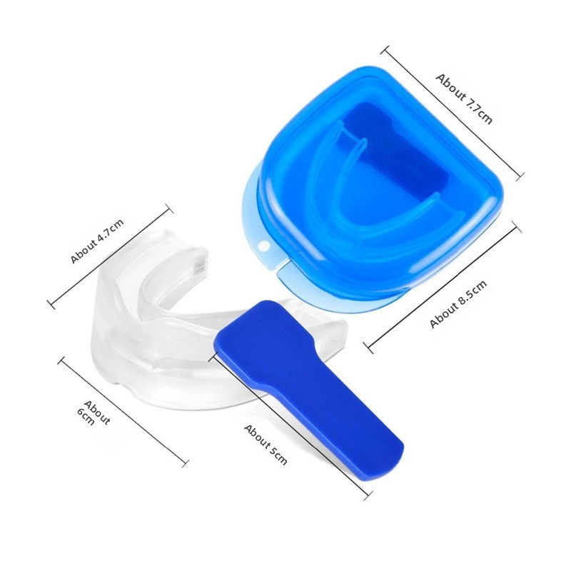Mouth Snore Prevention Guard With Silicone Material For Adults Use And ...