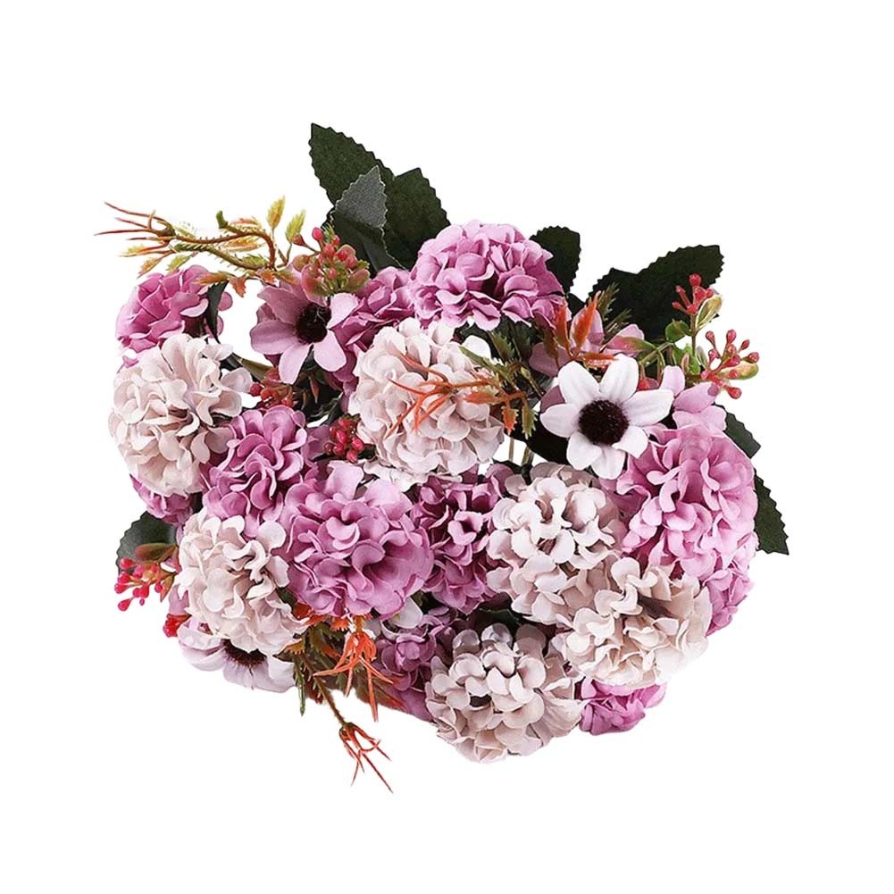 【LADYFT】Simulated Flower Bouquet for Ping Pong Ball Flowers Home Decoc ...
