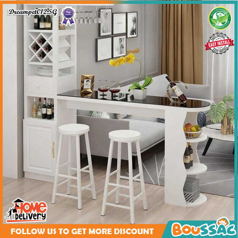 BOUSSAC Bar Table Counter Wall Lobby Modern Living Room Balcony Small ...