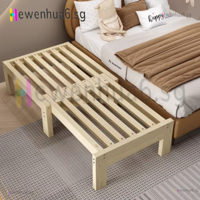 Foldable Bed Eco-Friendly Solid Wood Sofa Bed Telescopic Bed Pull-Out ...