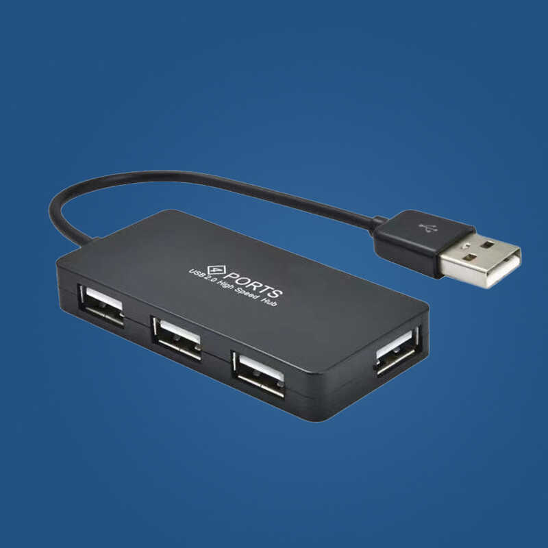 Best-Selling US B Ultra-Thin HUB Splitter HUB CE ROHS 4-Port USB One-to ...