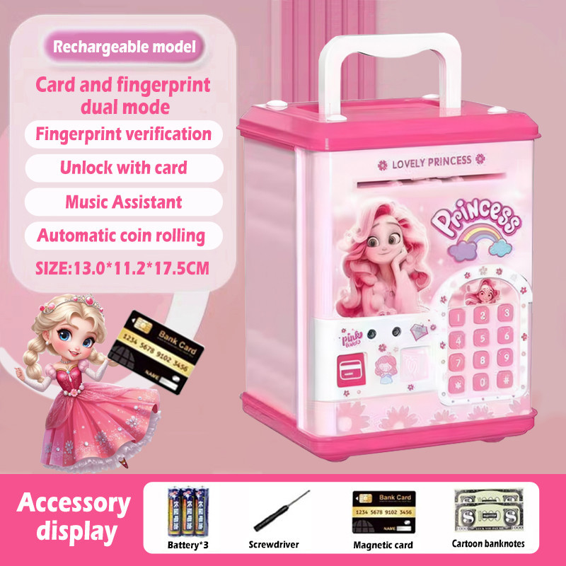ATM Machine Unlock with Card & Fingerprint Tabung Simpanan ATM Password ...