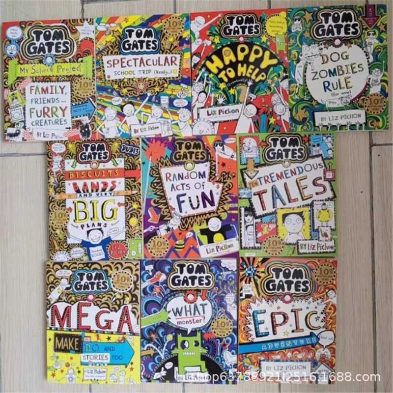 Graffiti Little Genius Tom Gates Tom Gates Children English Comics ...