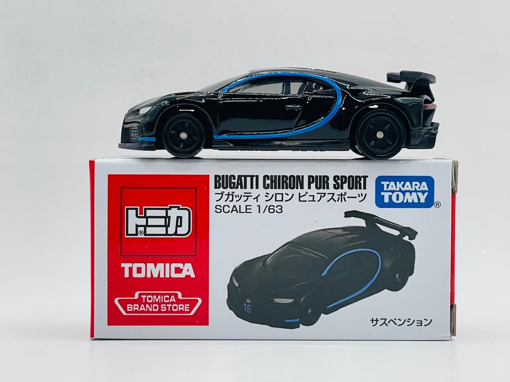 TOMICA Tomei Car BUGATTI Veyron Shanghai Asian Version CHIRON PUR SPORT ...
