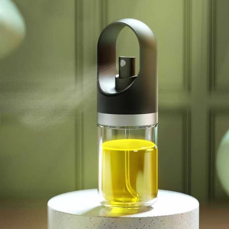 Spray Oil Bottle Kitchen Household Spray Oil Pot Reduce Fat Glass Oil ...