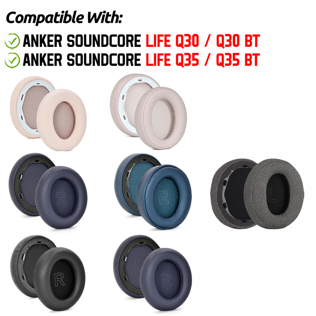 For Anker Soundcore Life Q30 Q35 BT Headphone Earpads Cushion Sponge ...