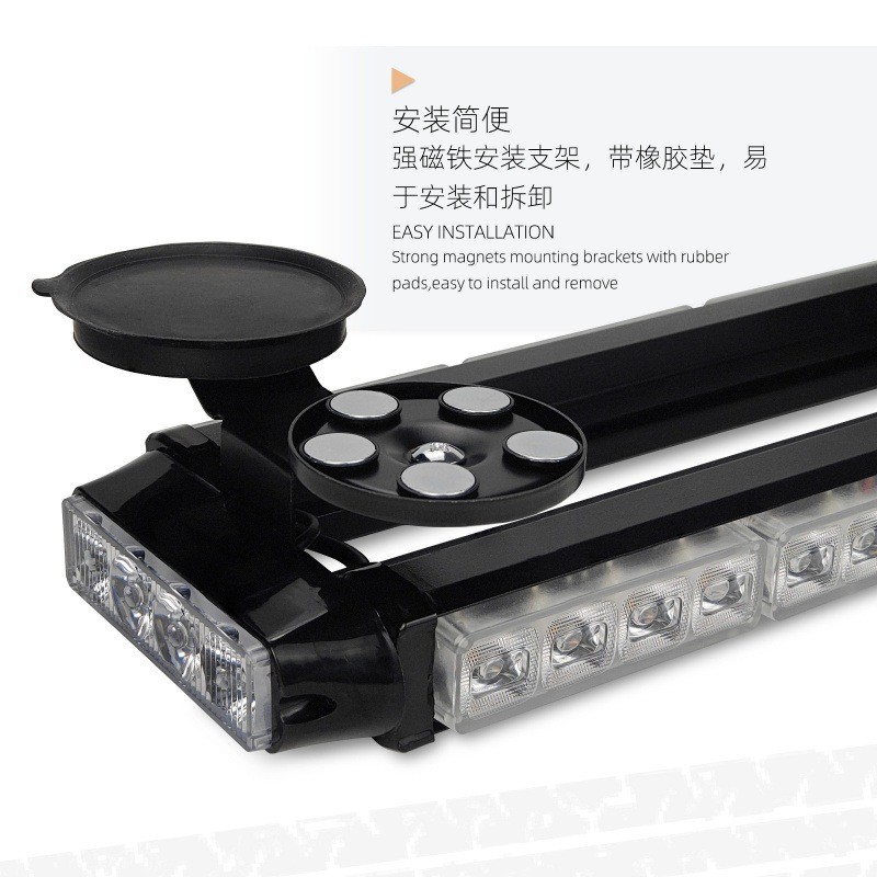 Car Ceiling Warning Light 32 Led Magnetic Emergency Flashing Light ...