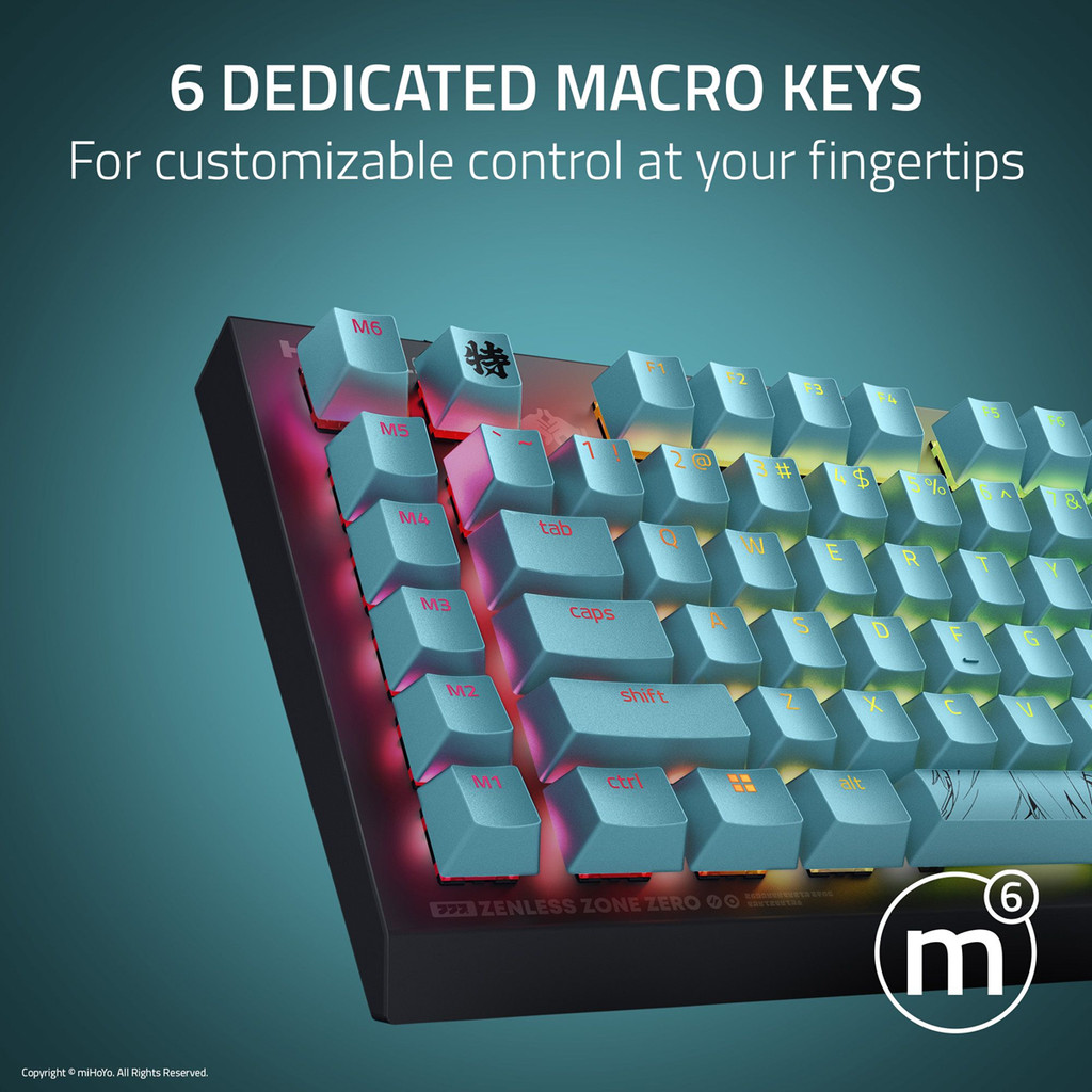 Razer BlackWidow V4 X Zenless Zone Zero Edition - Mechanical Gaming ...