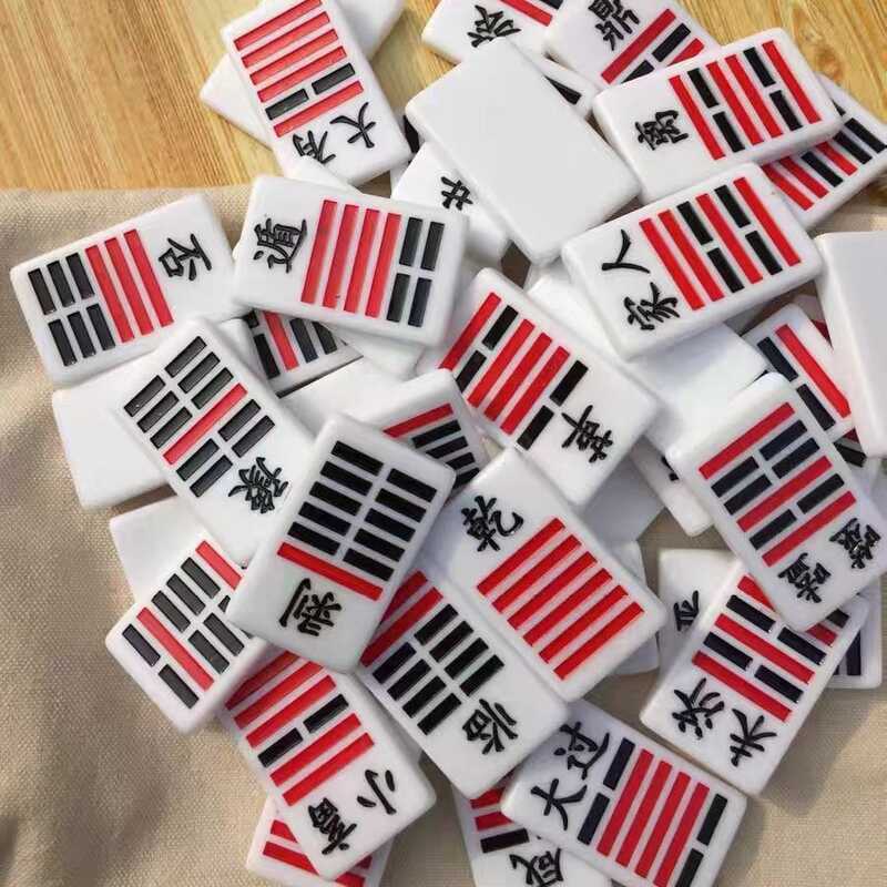 I Ching Sixty-Four Trigram Teaching Aids Gossip Zhouyi 64 Card Trigram ...
