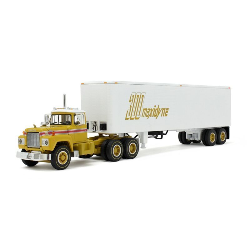 P 1: 64 Mark Mack R-Model 1332cm Container Truck Trailer Alloy Car ...