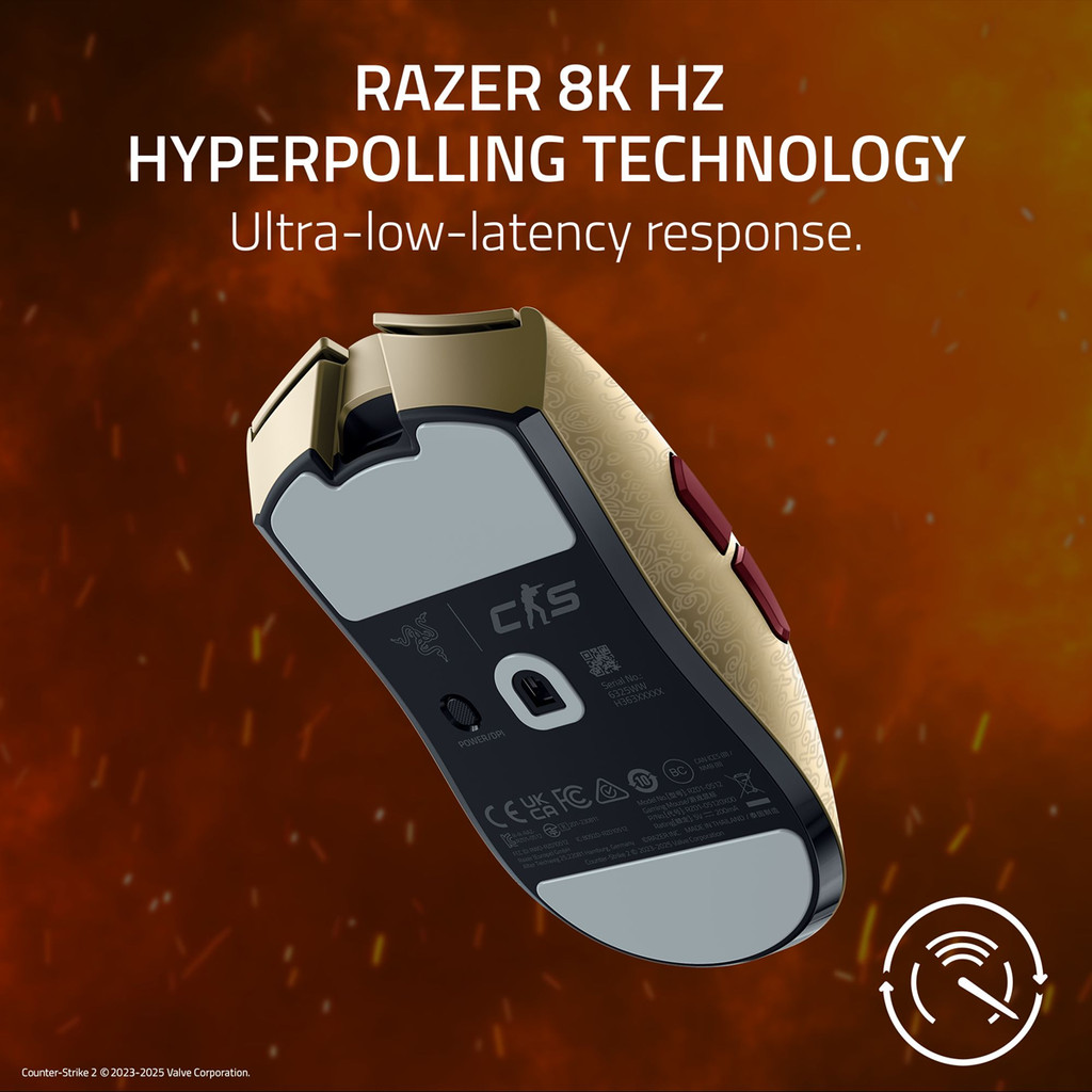 Razer Viper V3 Pro - Wireless Esports Gaming Mouse - Counter-Strike 2 ...