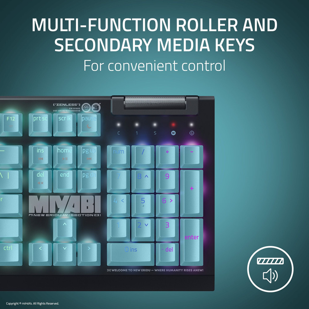 Razer BlackWidow V4 X Zenless Zone Zero Edition - Mechanical Gaming ...