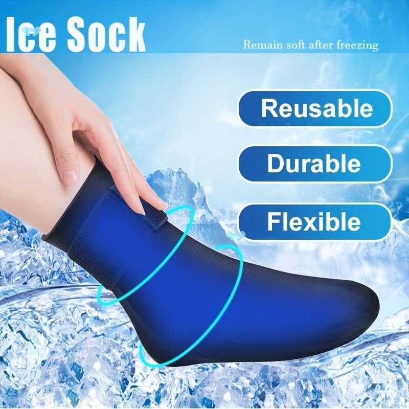 Reusable Ice Sock Wrap for Ankle Foot Adjustable Long | Shopee Singapore