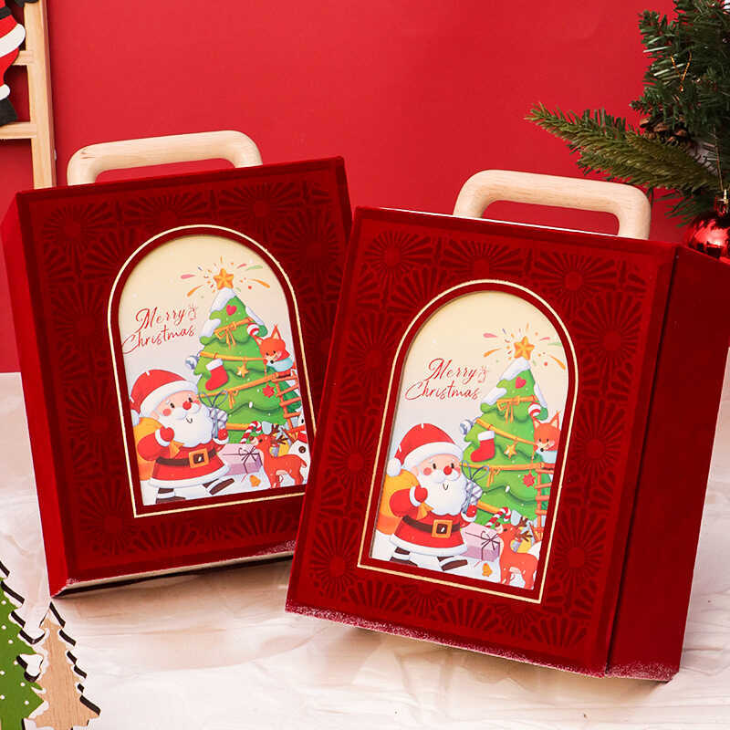 Christmas Apple Gift Box Empty Box Christmas High-End Apple Box Apple ...