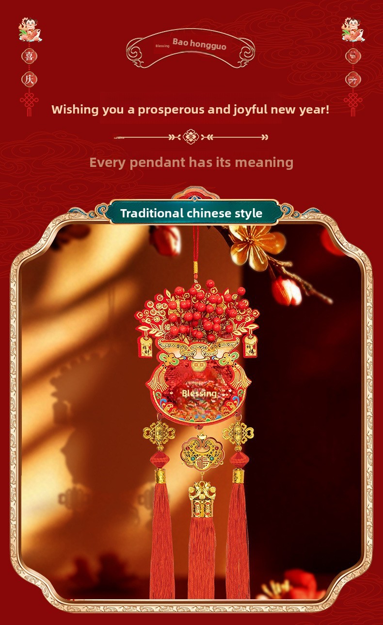 Cny 2026 horse 2026 New Style Spring Festival Festive Flocking Printed ...