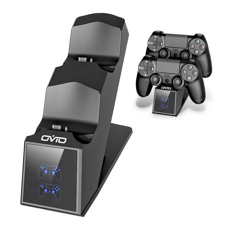 OIVO Charger, Dual 4 Dock,Charger Dock Station for Playstation 4, / PS4 ...