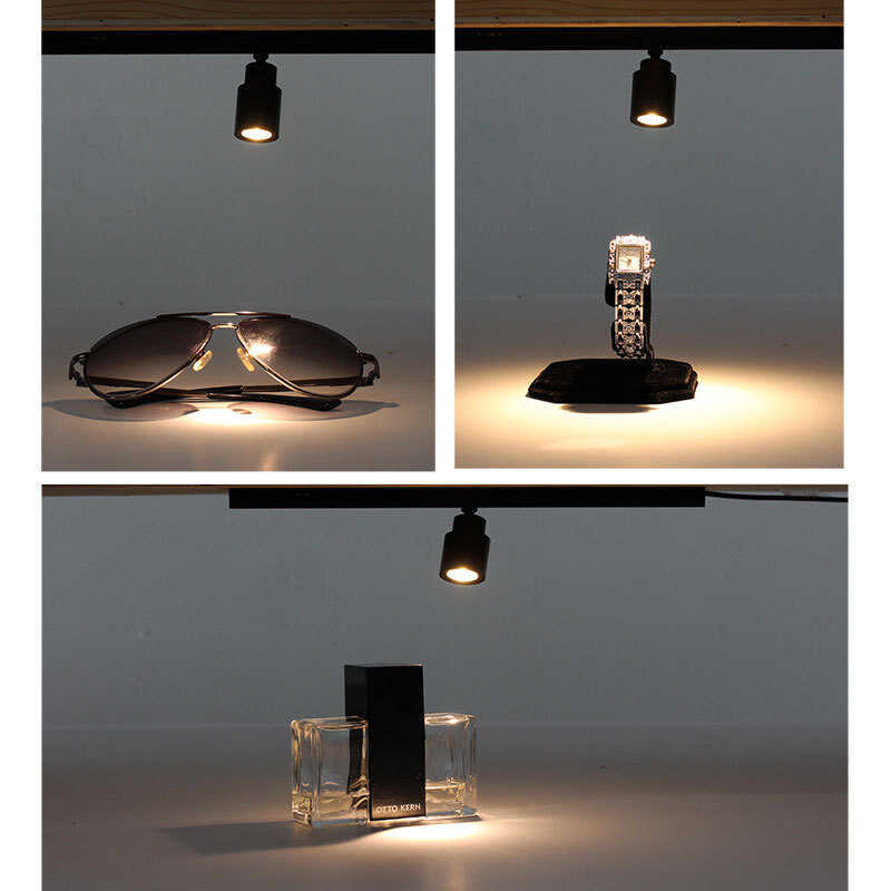 Furniture Jewelry Showcase Adjustable Focus Mini Small Spotlight Luxury ...