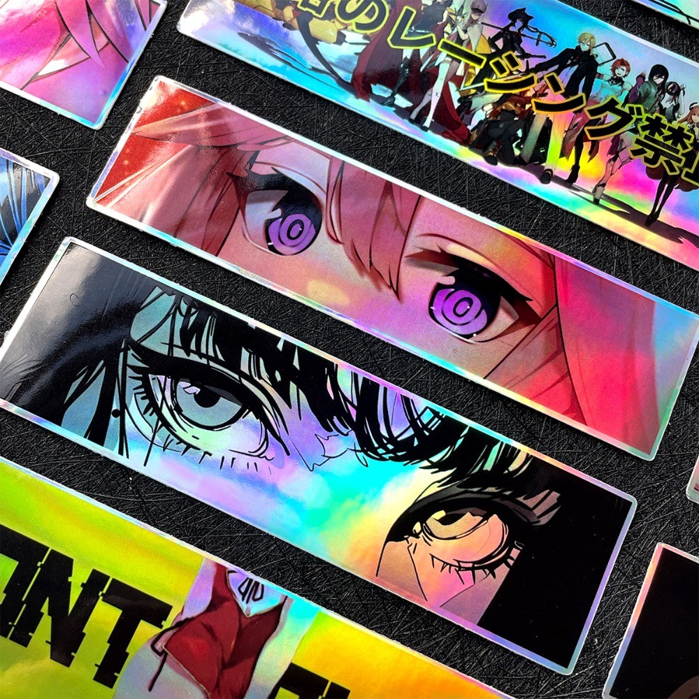 32 Pcs/Set JDM Car Sticker Girl Anime Stickers Reflective Waterproof ...