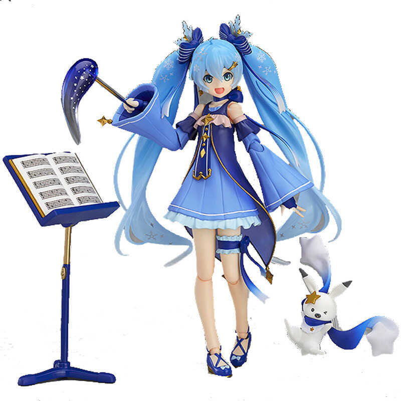 Hatsune Miku Hatsune FigmaEX037 Starry Sky Snow Hatsune Boxed ...