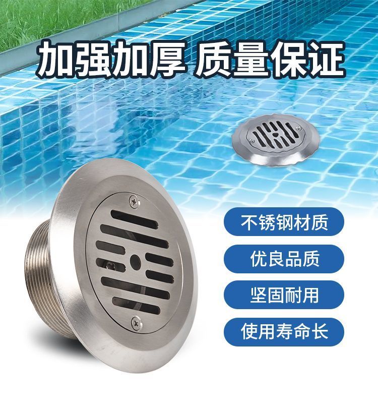 Swimming Pool Dedicated 304 Stainless Steel External Teeth In-Line Back ...