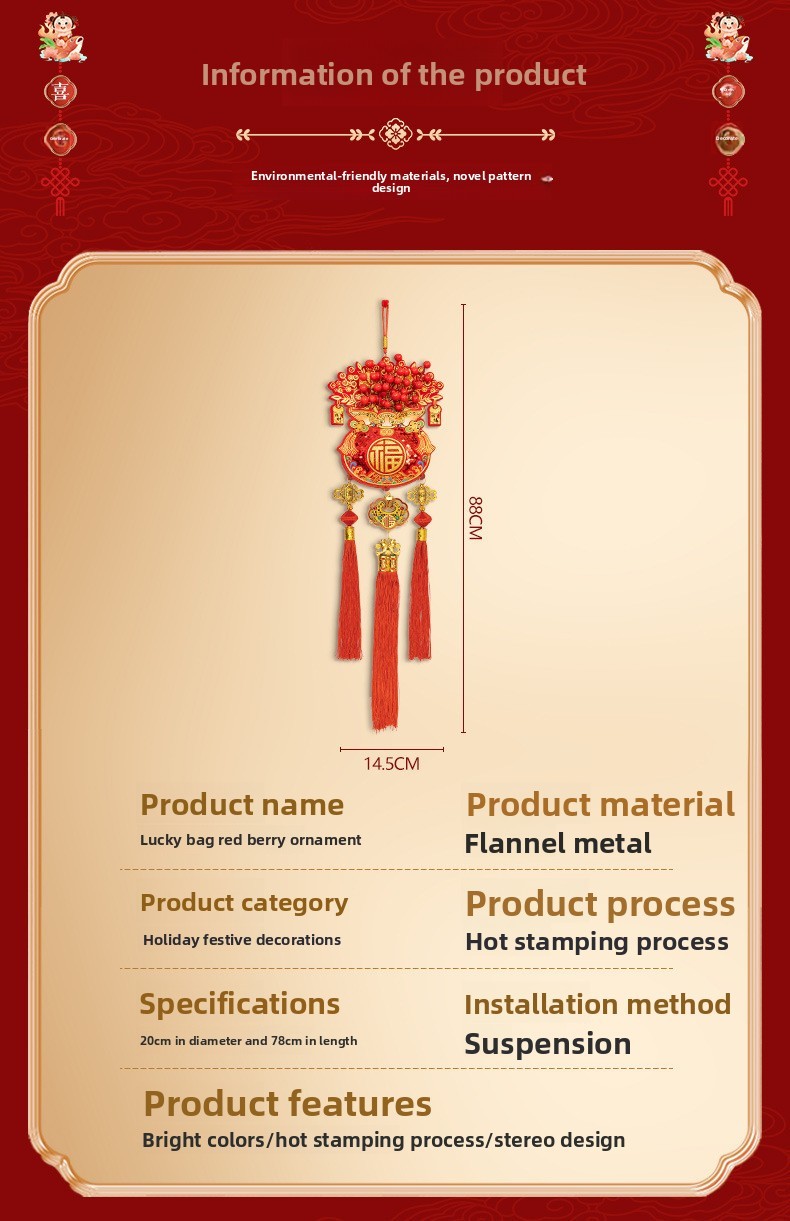 Cny 2026 horse 2026 New Style Spring Festival Festive Flocking Printed ...