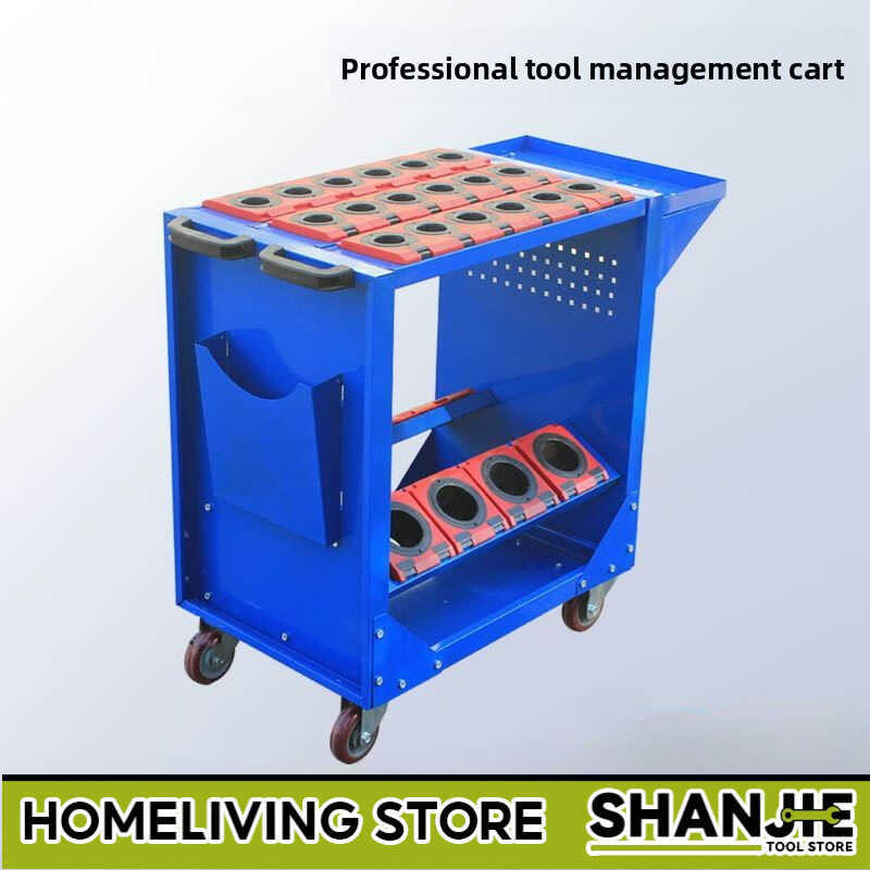 SENBIJU Industrial Tool Storage Rack - BT30/40 Tool Holder Cart, Heavy ...