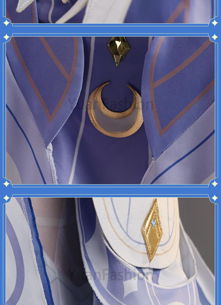 [Ready Stock]Genshin Impact cosplay Damselette Columbina cosplay Anime ...