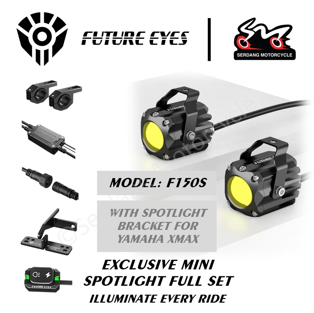XMAX V1/V2/V3 PNP FUTURE EYES F150-S F150S Mini For XMAX 250 Combo ...
