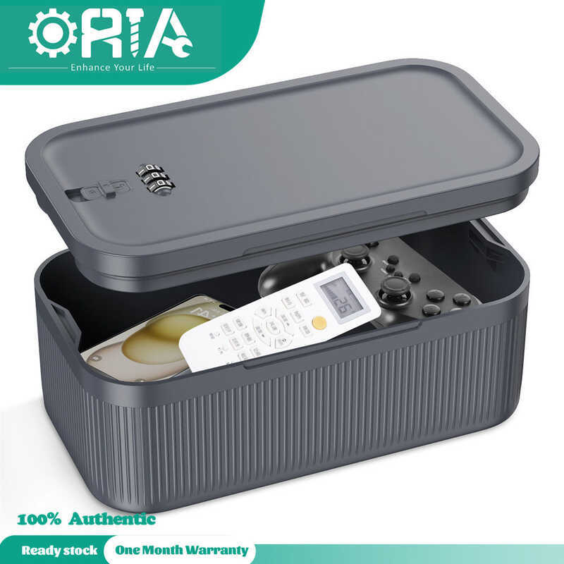 ORIA Combination Lock, Lockable Storage Box, Lock Box Travel Case ...