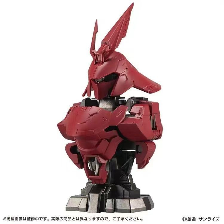 Bandai MS SAZABI Bust Gundam Set – 3-Piece Light-Up High-Detail Bust ...