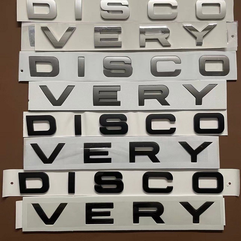 Land Rover DISCOVERY Discovery Sport Emblems: Hood/Front Letters + Rear ...