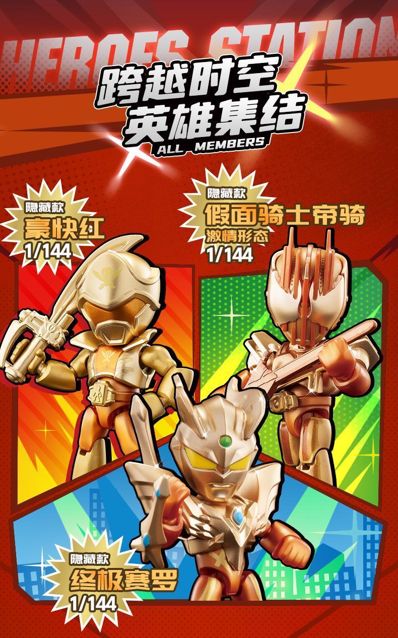 BK Hero Station Blind Box - Defender Version Series 1 Ultraman Kamen ...