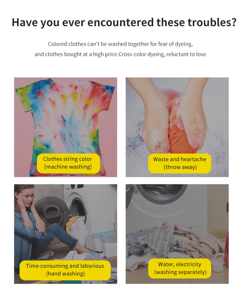 [SG] 50 pcs Color-absorbing Sheets Prevents Color Bleeding Machine ...