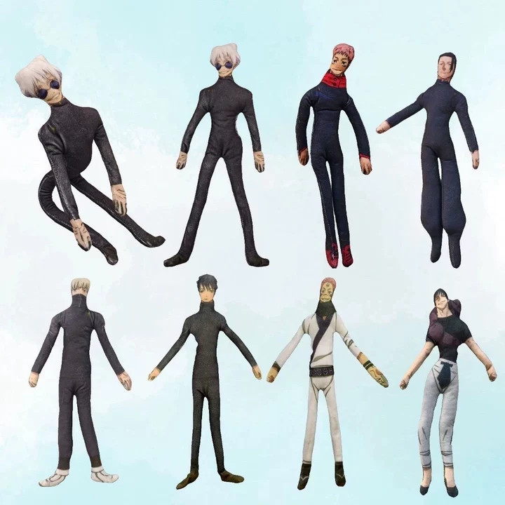 35cm Jujutsu Kaisen Doll Movable Funny Gojo Satoru Geto Shapeshift ...